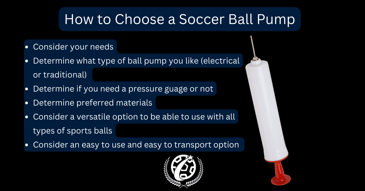 Pump up your game: The best soccer ball pump 2024